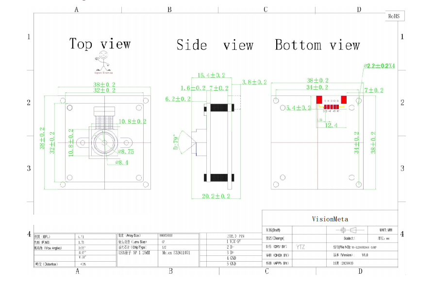48MP Fast Autofocus PDAF Camera Module USB High Resolution
