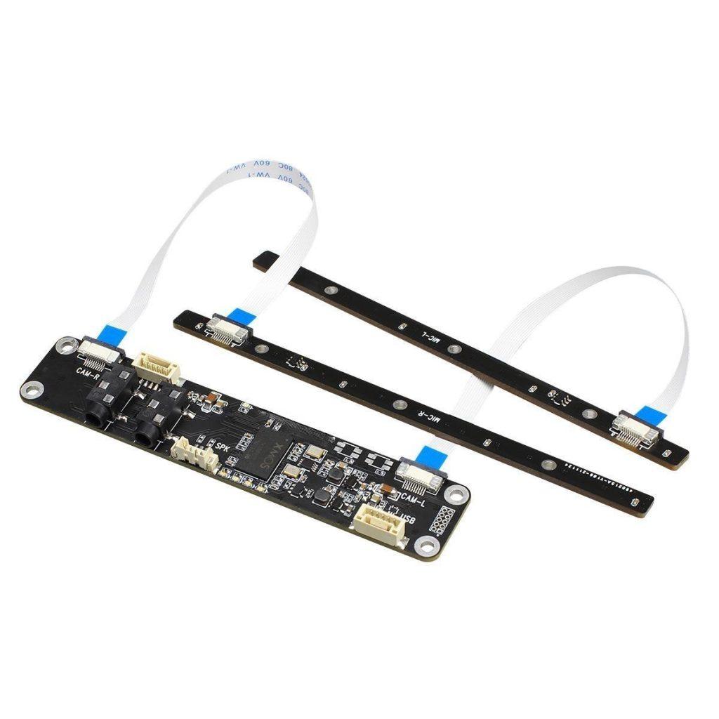 12MP Camera Module +8 Microphone Array USB Module DOA AOE